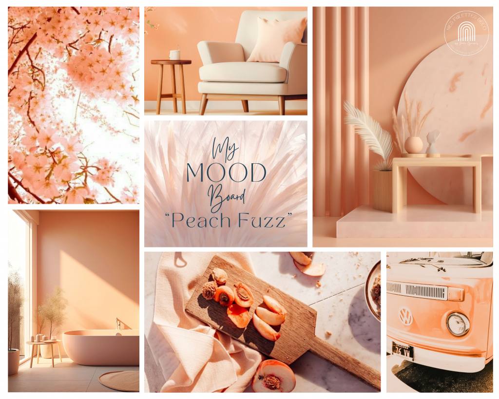 Peach Fuzz - Mes Palettes déco